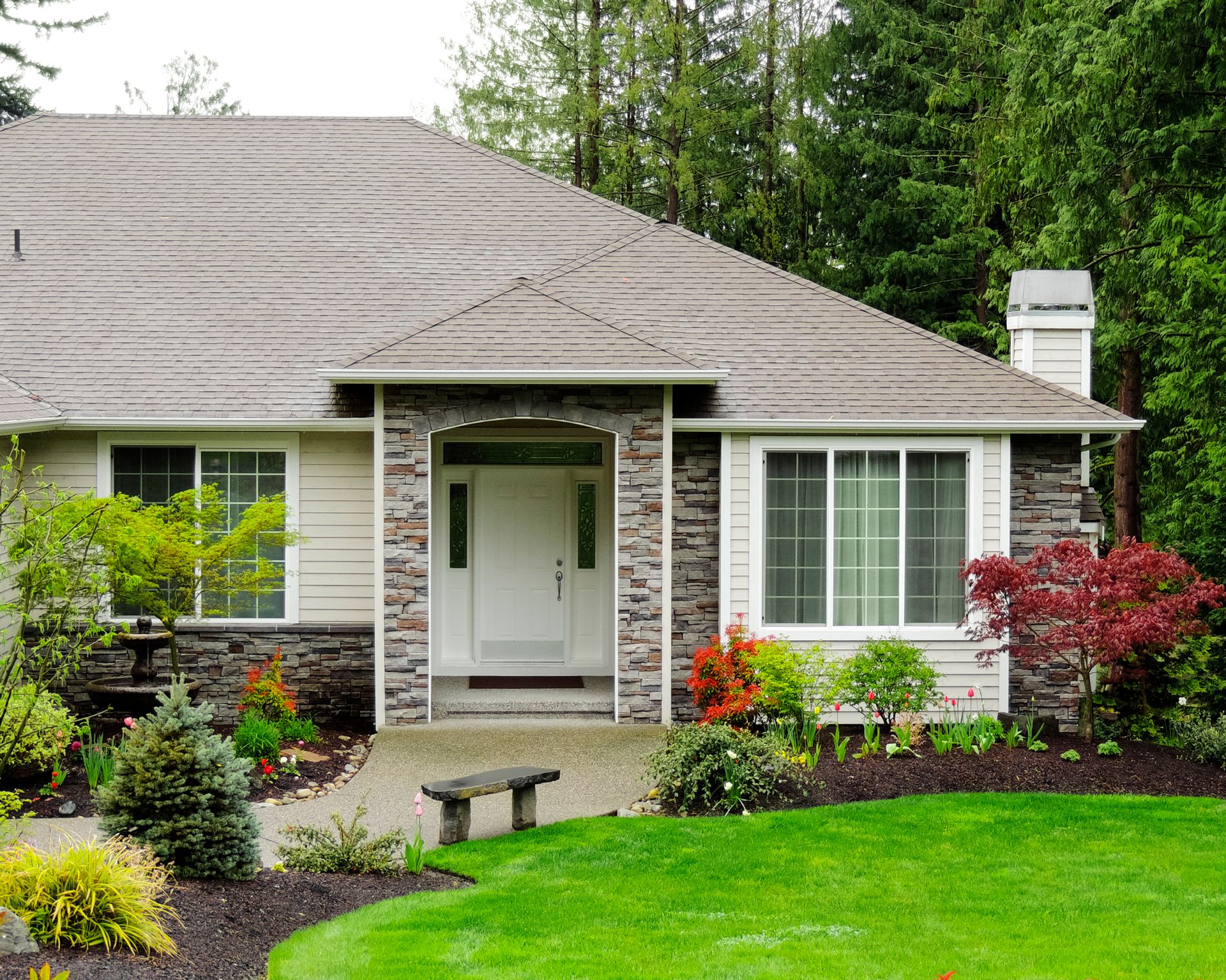 11 small front yard landscaping ideas that are low maintenance | Real Homes