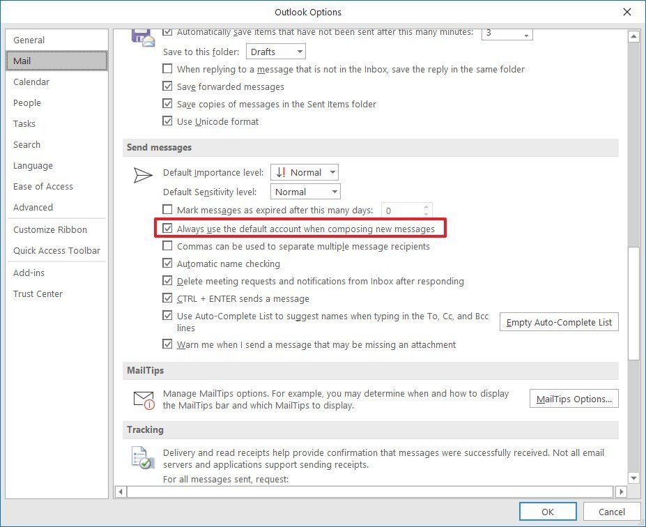 How to set a new default account in Outlook | Windows Central