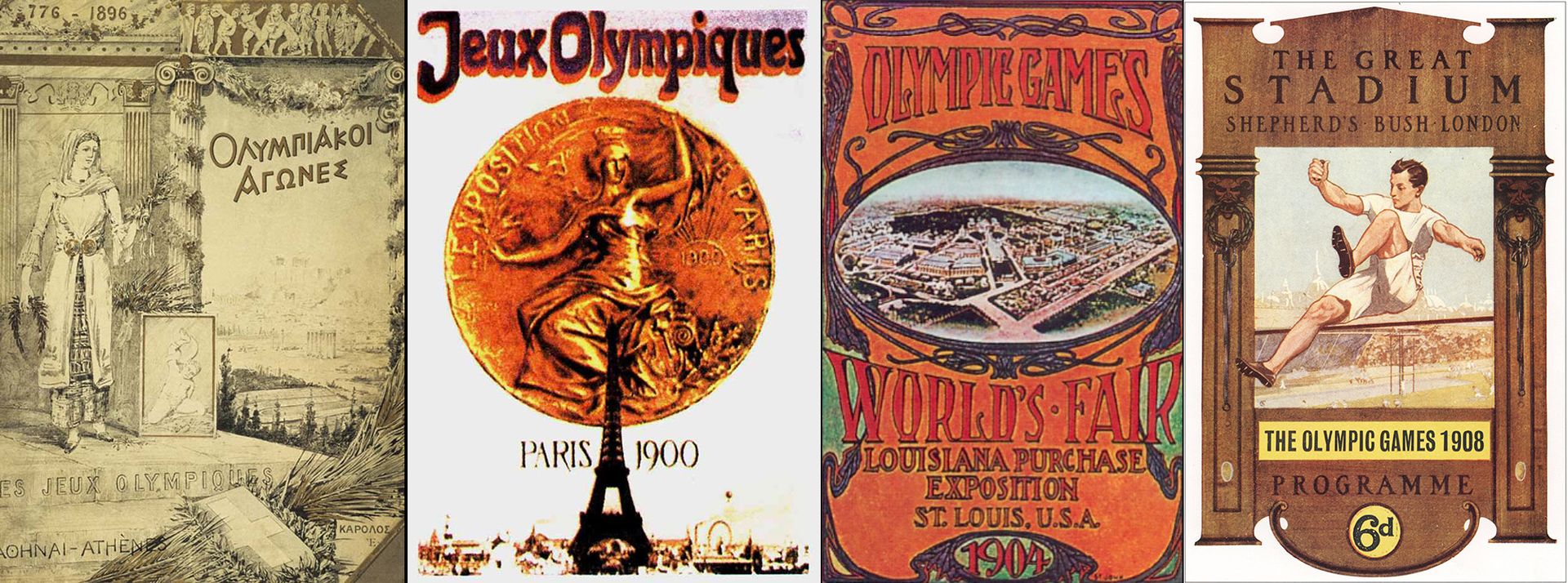 The history of the Summer Olympics, in 27 posters | The Week