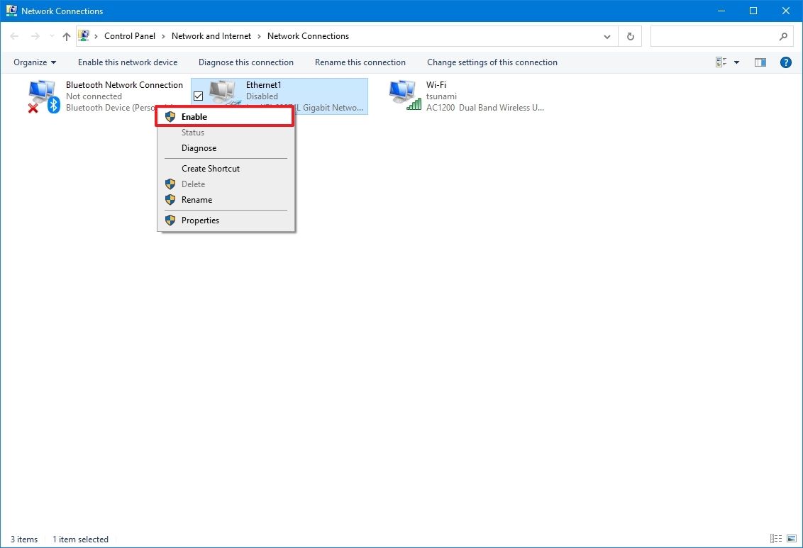 How to enable or disable Wi-Fi and Ethernet network adapters on Windows ...