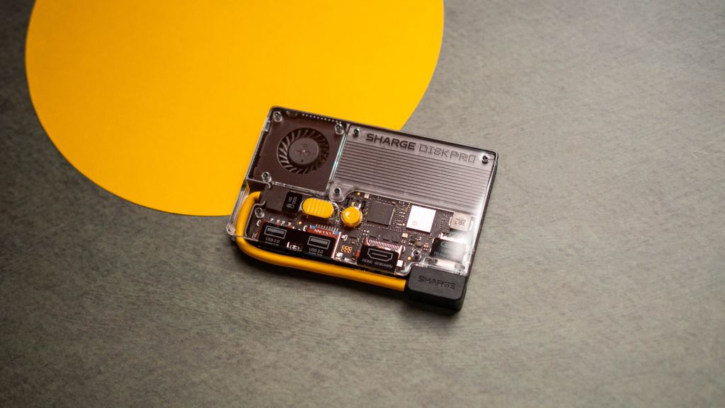 Sharge's Disk Pro external SSD is unlike anything I've used yet ...