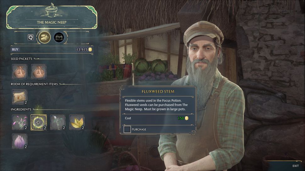 Hogwarts Legacy Fluxweed Stem: Where to find it | PC Gamer