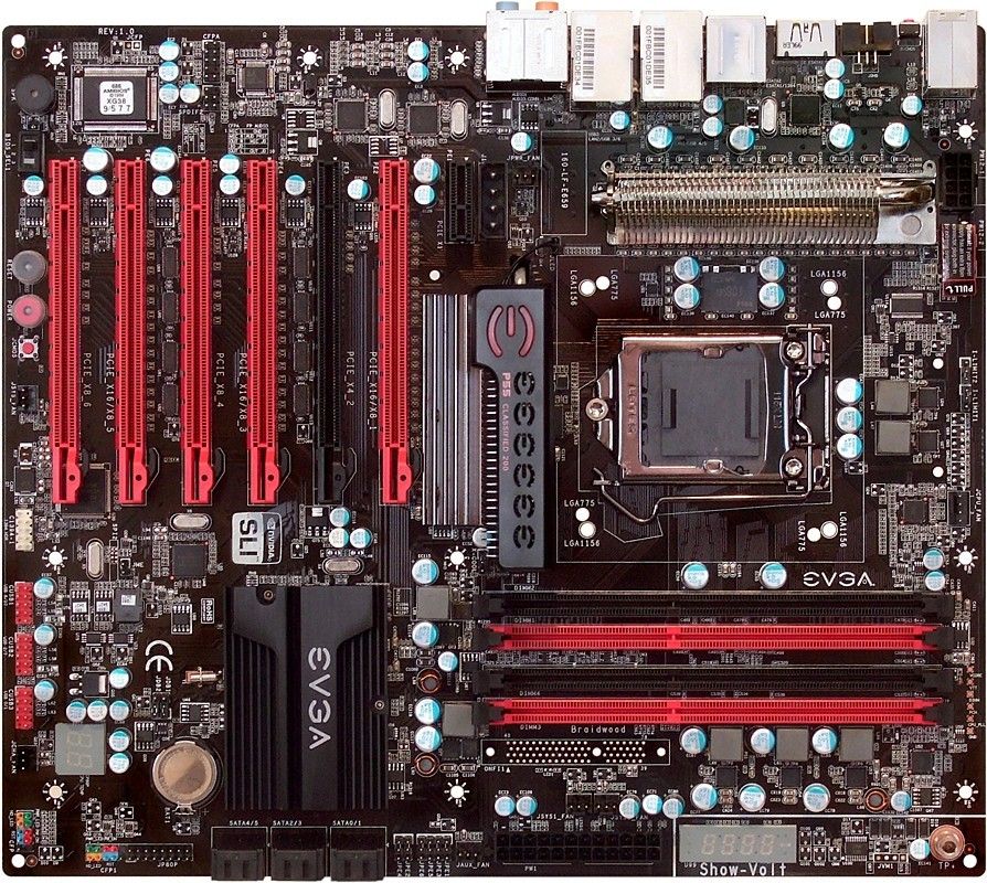 EVGA P55 Classified 200 - Extreme P55: Four LGA 1156 Motherboards Over ...