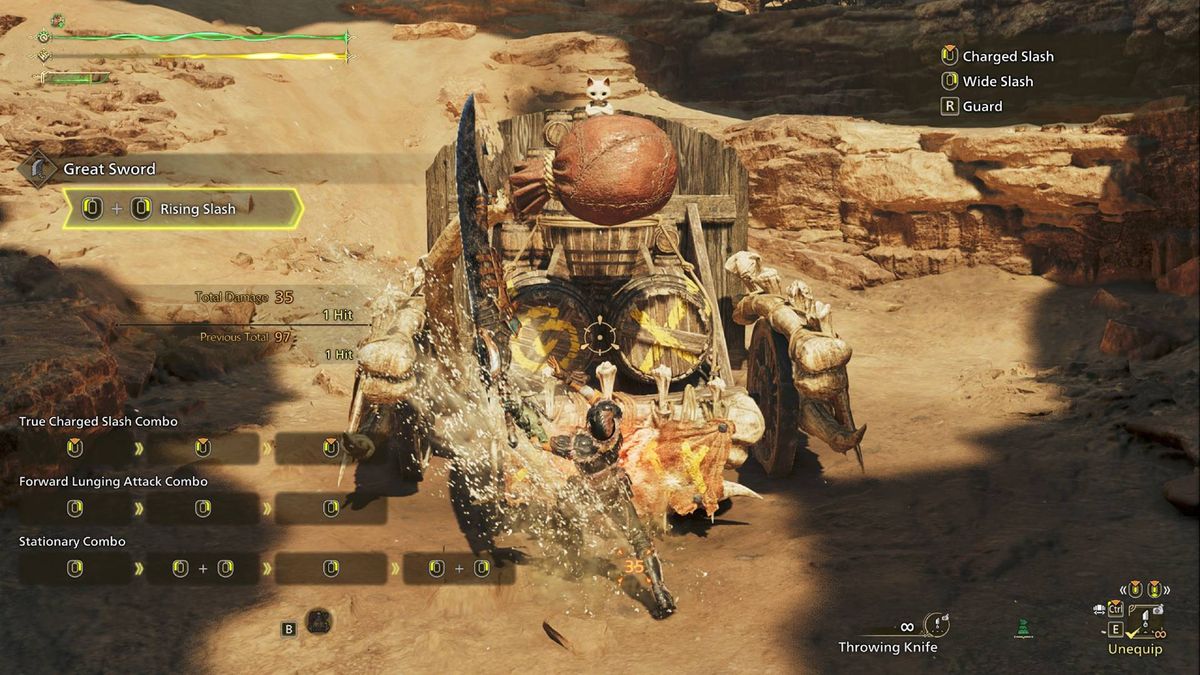 How to use the Great Sword in Monster Hunter Wilds | GamesRadar+