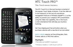 Sprint Touch Pro is officially official | Windows Central