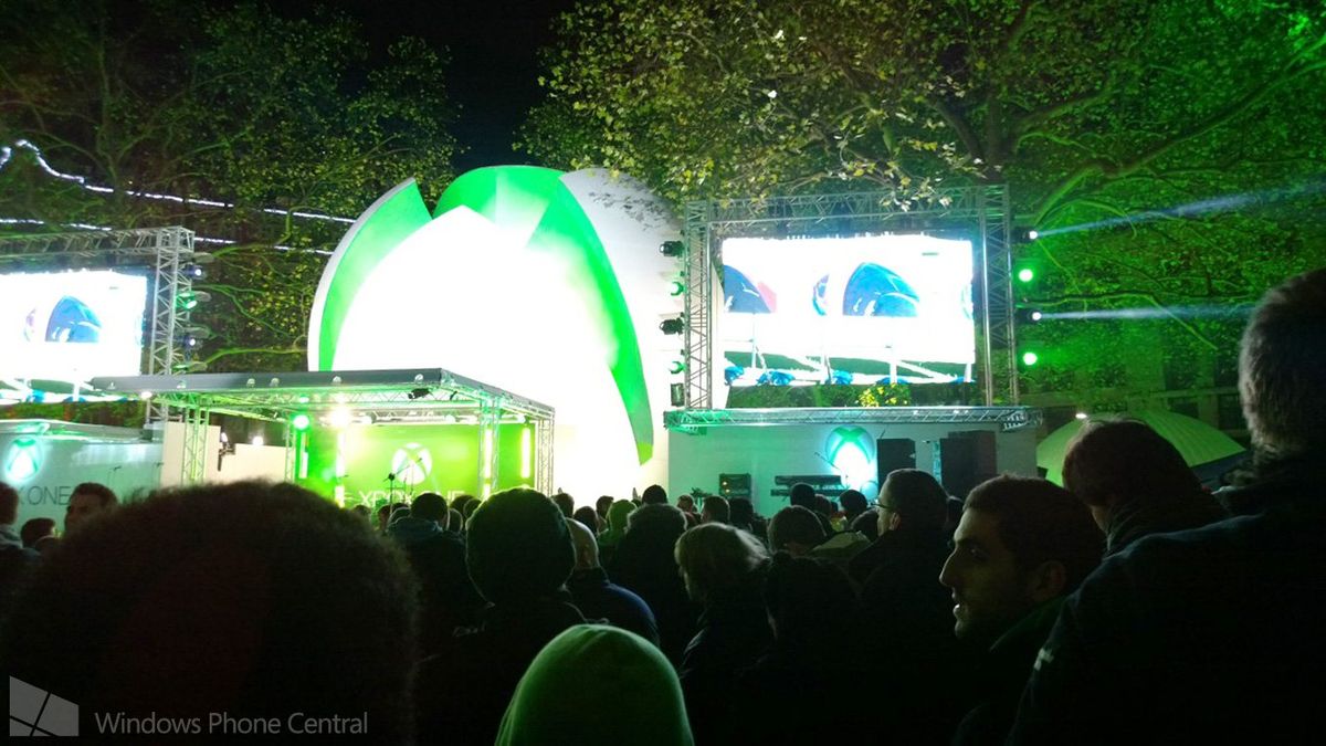 From the Xbox One UK Launch event at Leicester Square, London | Windows ...