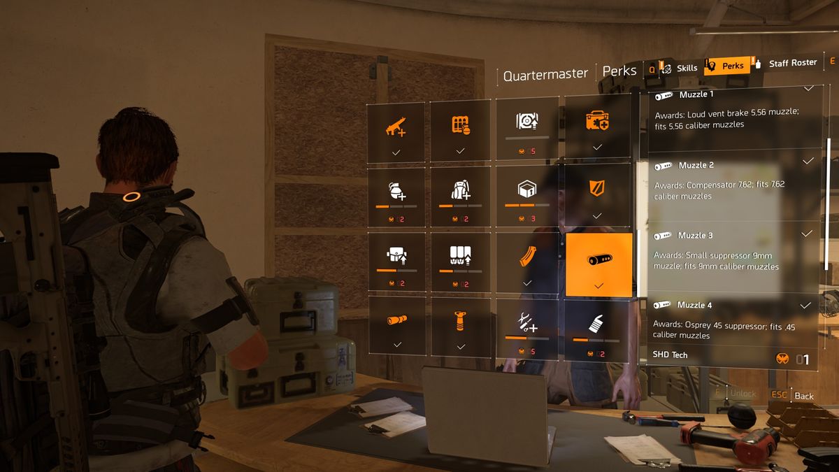 Division 2 mods explained - how to unlock mods, power requirements ...