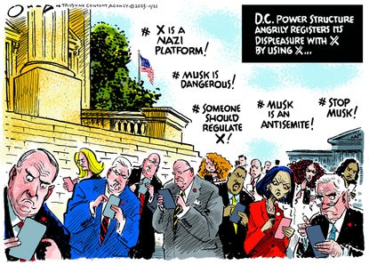 Today's political cartoons - November 22, 2023 | The Week