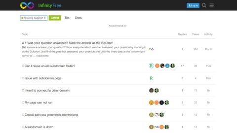 InfinityFree web hosting review | TechRadar