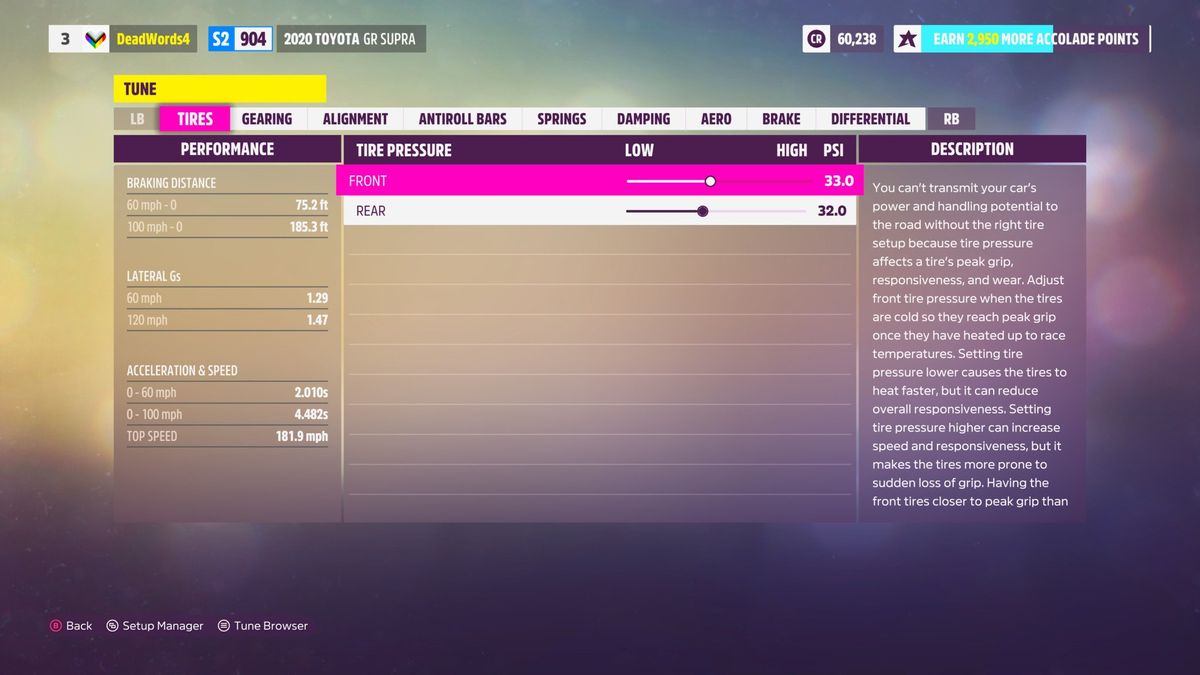 Forza Horizon 5 tuning guide: How to tune cars, what every setting ...