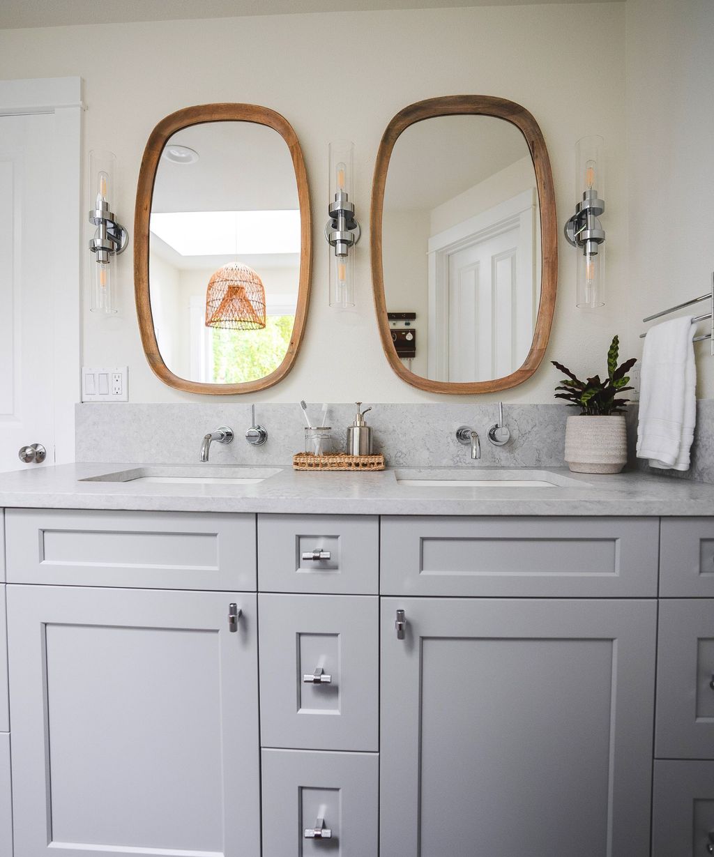 7 clever double vanity bathroom ideas to maximize space with | Real Homes