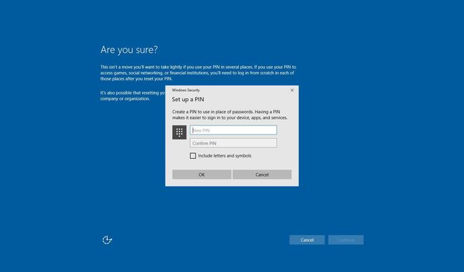 How to reset password from the Lock screen on the Windows 10 Fall ...