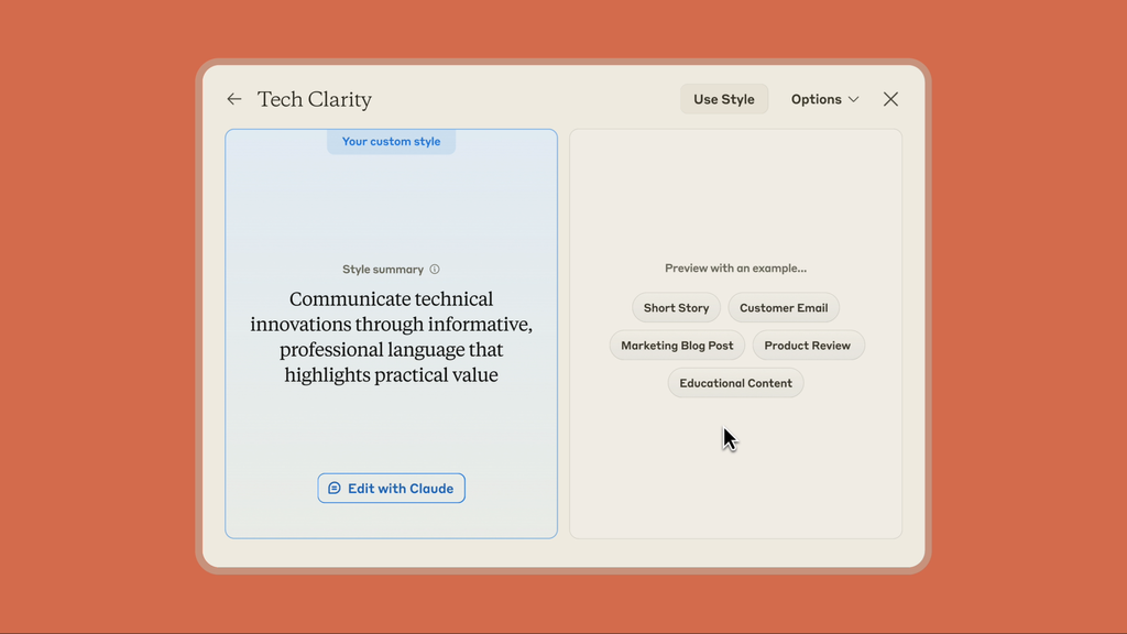 You can now ask Claude to mimic your writing style | TechRadar