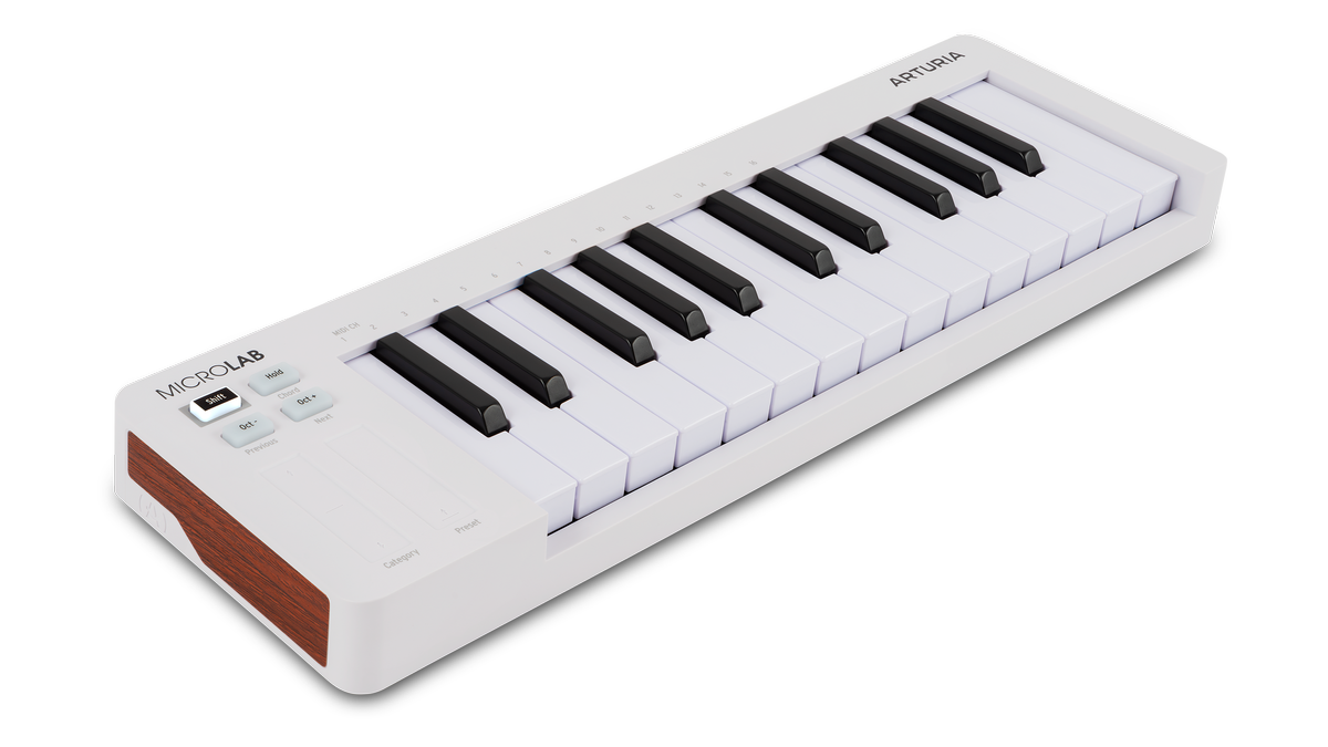Arturia upgrades its MicroLab MIDI keyboard with new keybed, sustain ...
