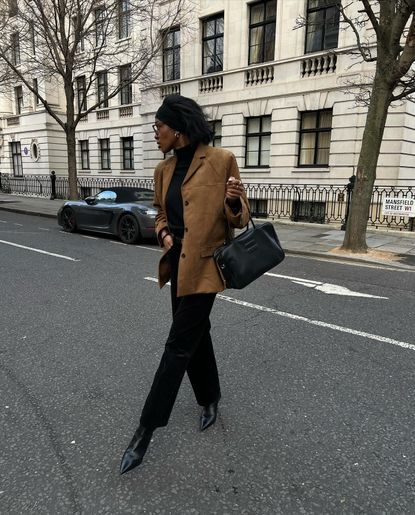6 Chic Brown-Jacket Outfits Stylish People Are Backing This Season ...