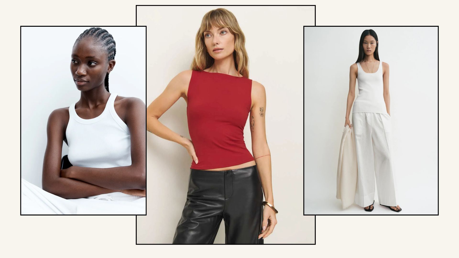 The Best Tank Tops to Wear With Everything This Season | Who What Wear UK
