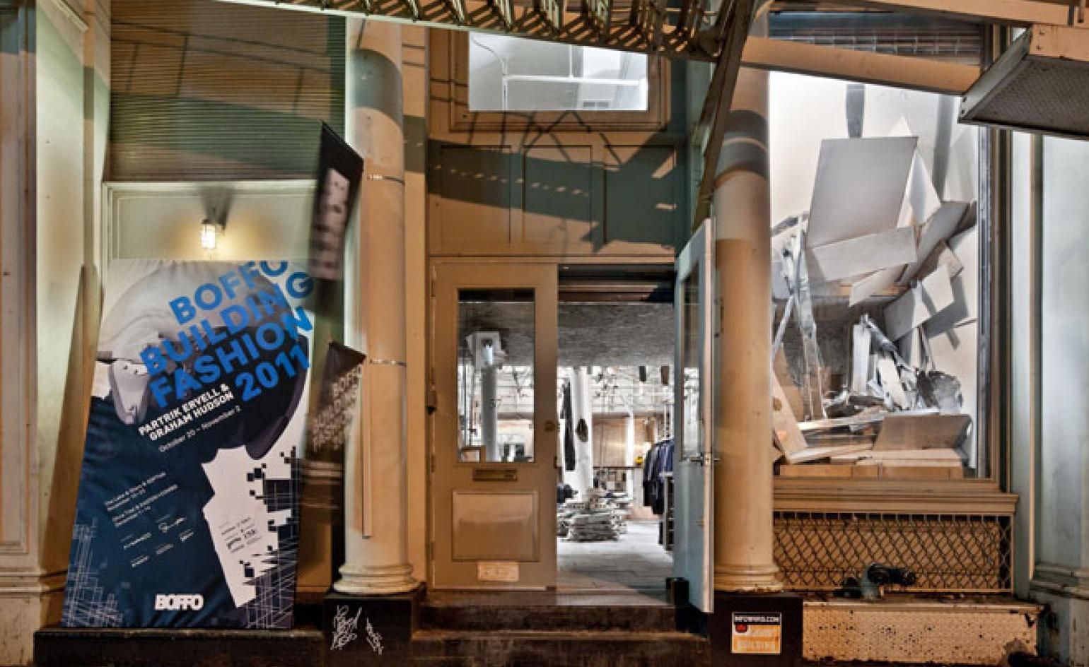BOFFO Building Fashion pop-up store, New York | Wallpaper