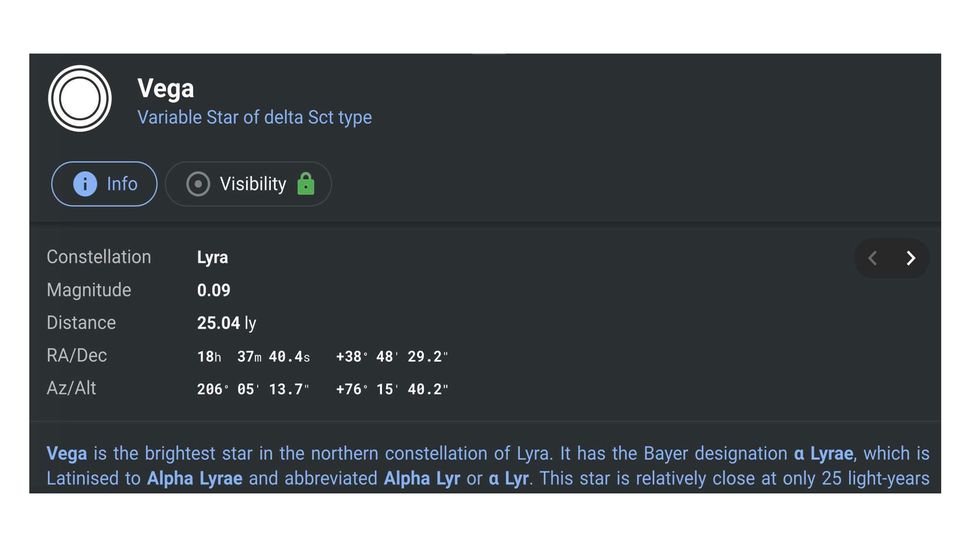 Stellarium Mobile Plus review | Space