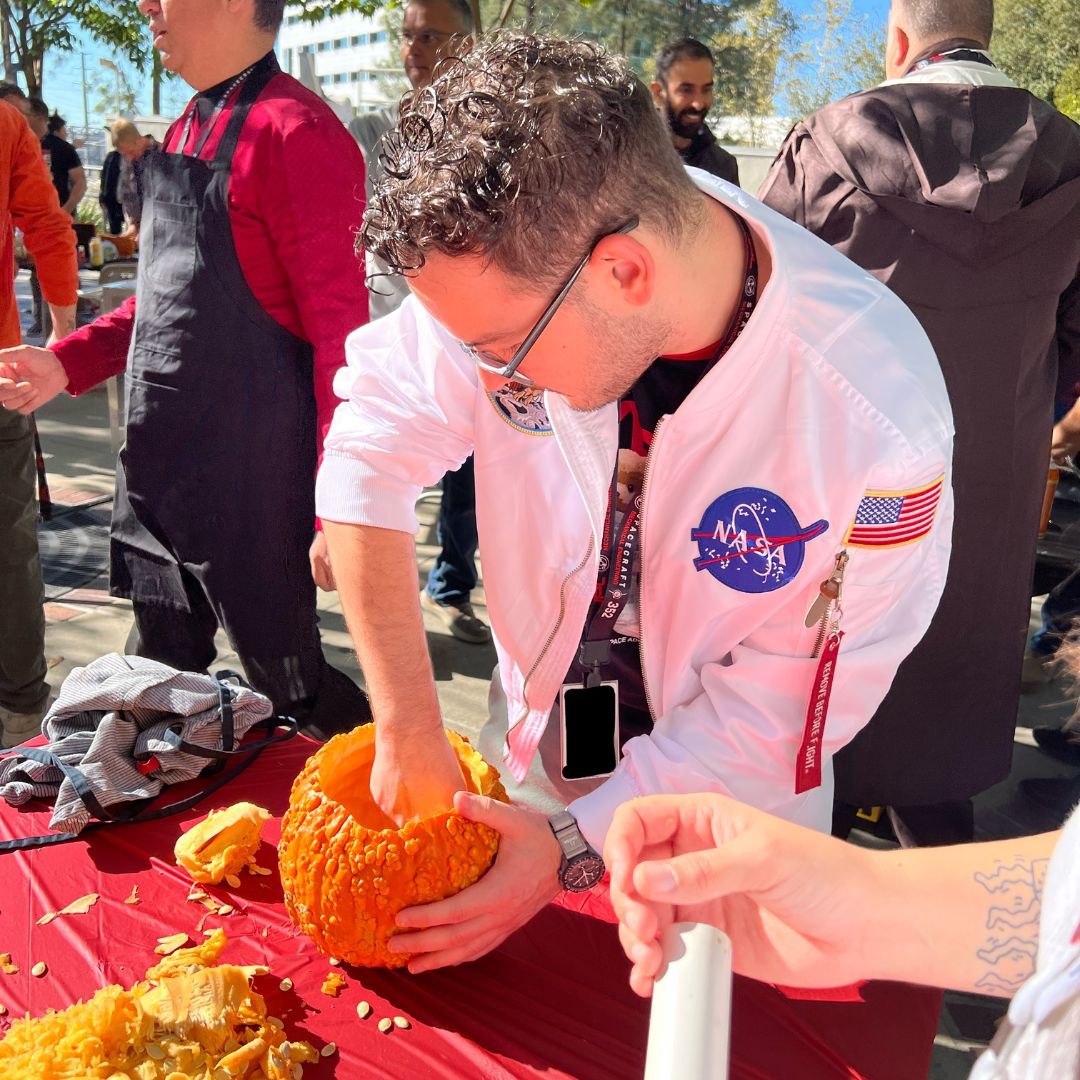 'Boo Deng' steals the show at NASA JPL's annual pumpkin carving contest ...