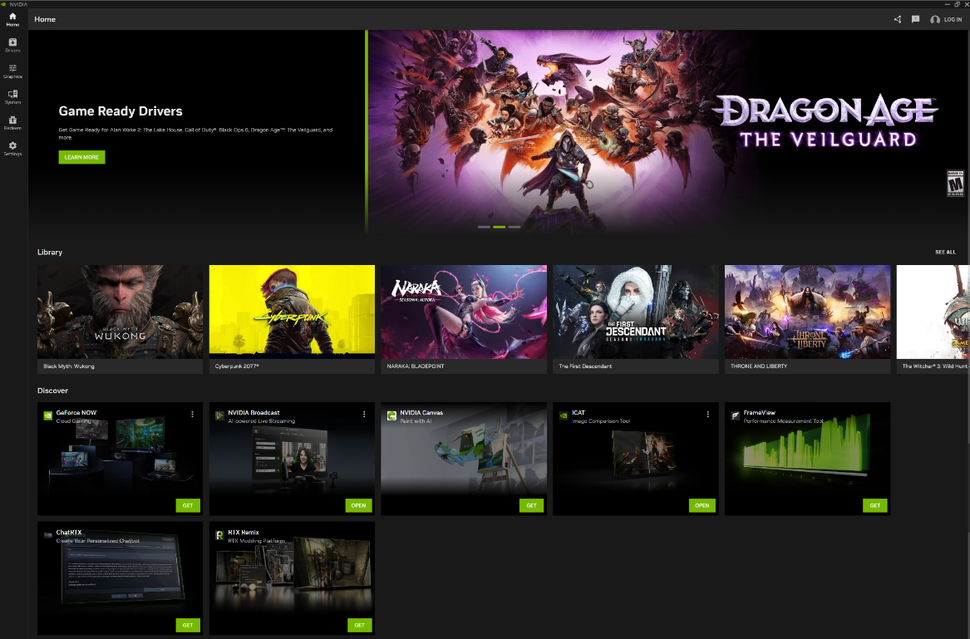 Nvidia App reaches version 1.0 milestone and exits beta — GeForce Experience and Control Panel ...