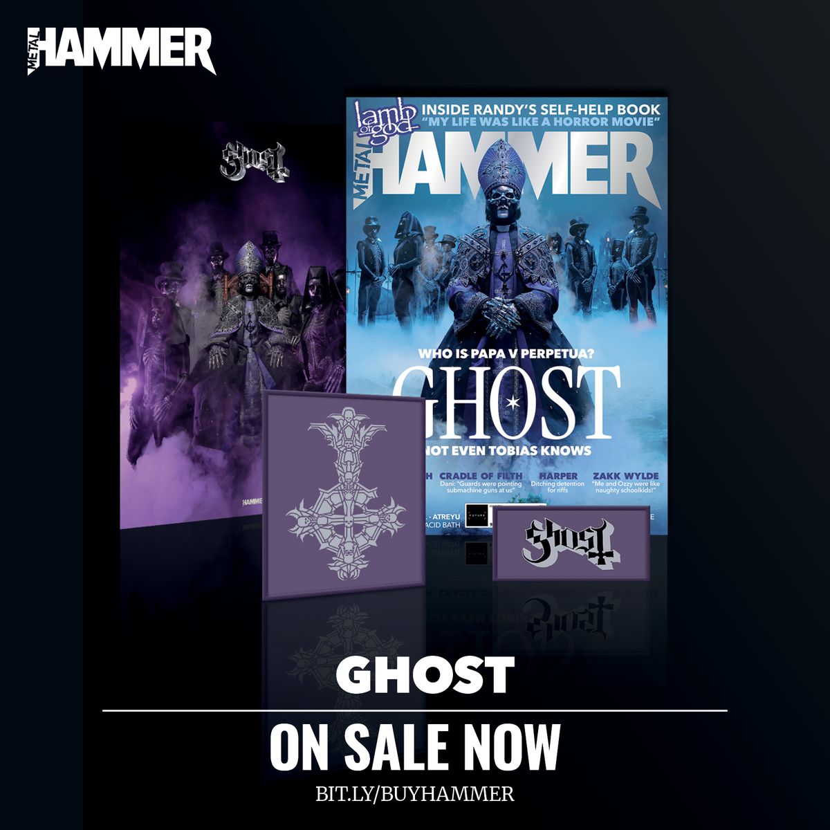 The new issue of Metal Hammer features Ghost on the cover – and comes ...