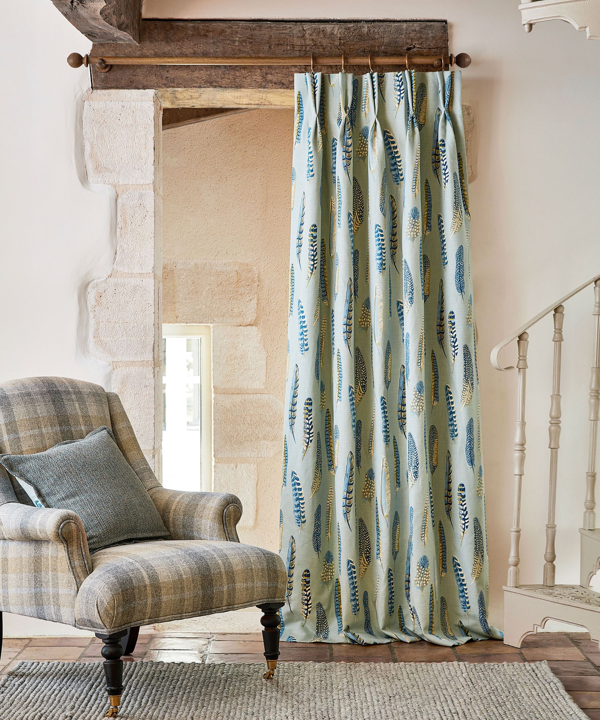 Country curtain ideas for living rooms | Homes and Gardens