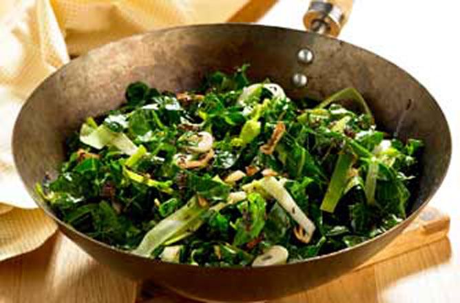 Stir-fried spring greens Recipes | GoodtoKnow