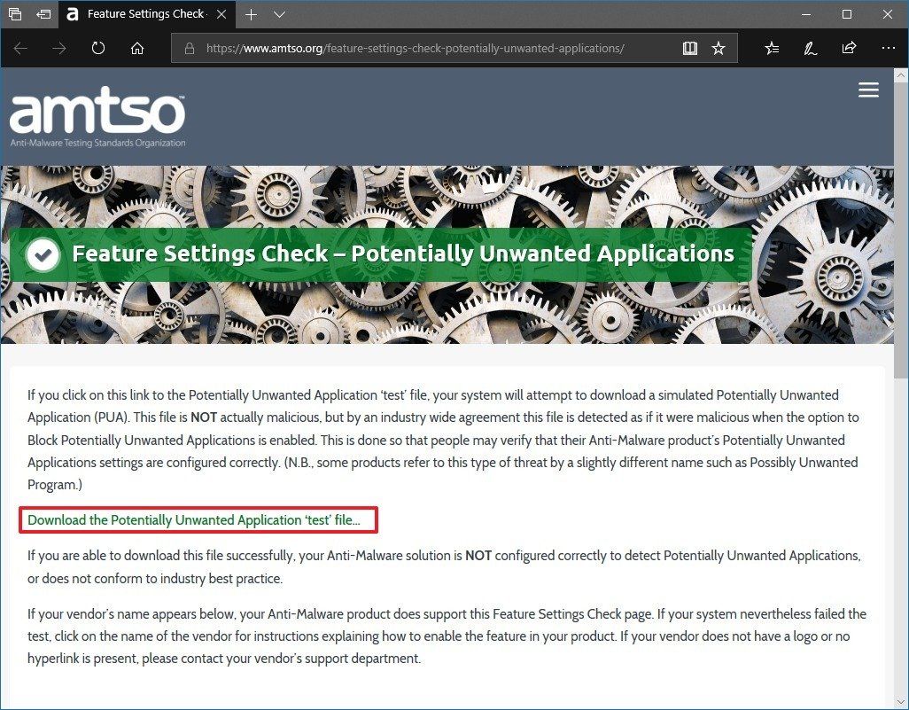 How to block potentially unwanted programs using Windows Defender ...