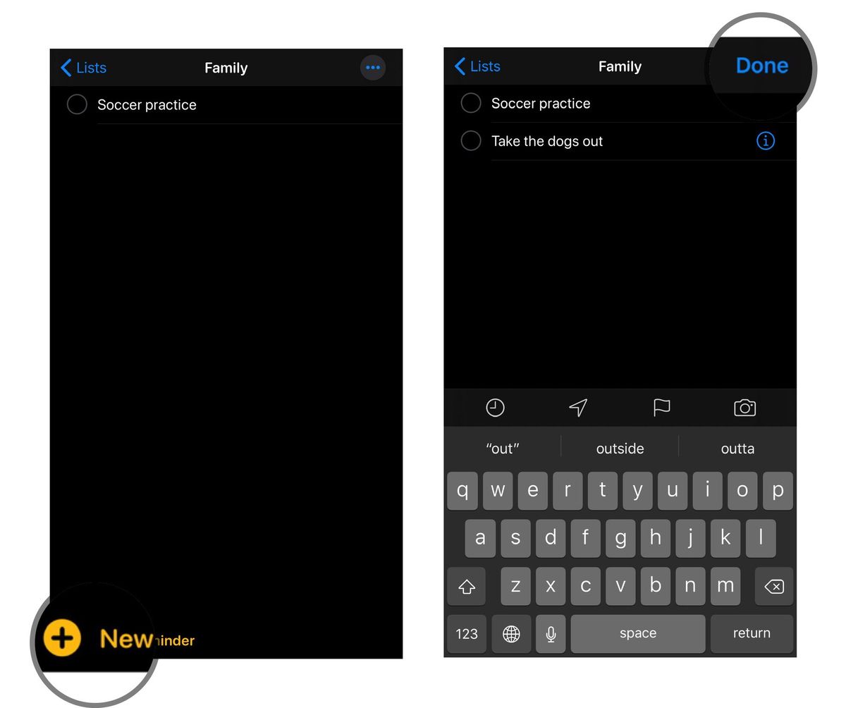 How to use the Reminders app on iPhone and iPad with Family Sharing | iMore