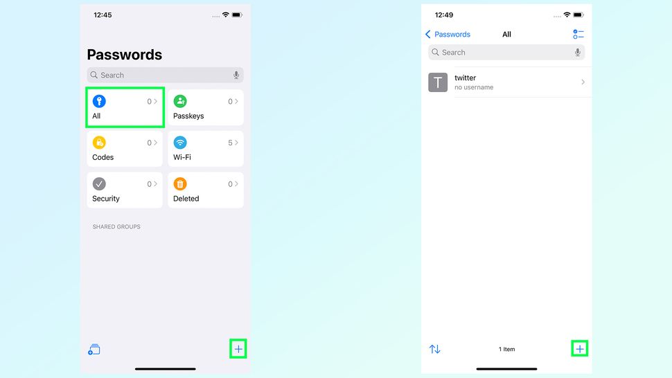 How to set up Passwords app in iOS 18 | Tom's Guide