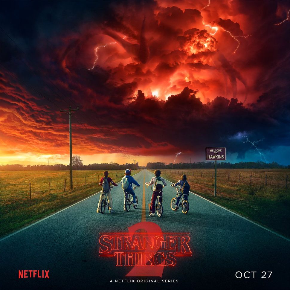 Stranger Things 2 poster takes a darker tone | Creative Bloq