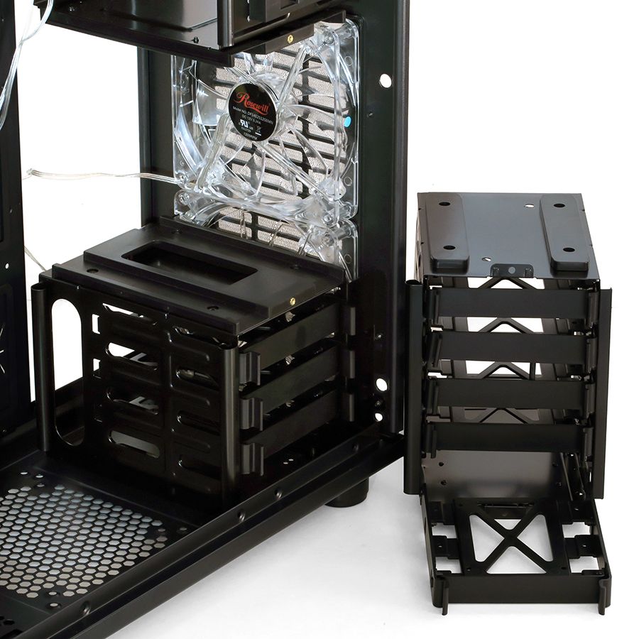 Rosewill Nighthawk 117 EATX/XL-ATX Full Tower Case Review - Tom's ...