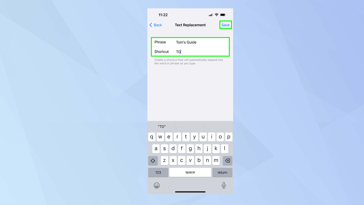How to use text replacement on iPhone | Tom's Guide