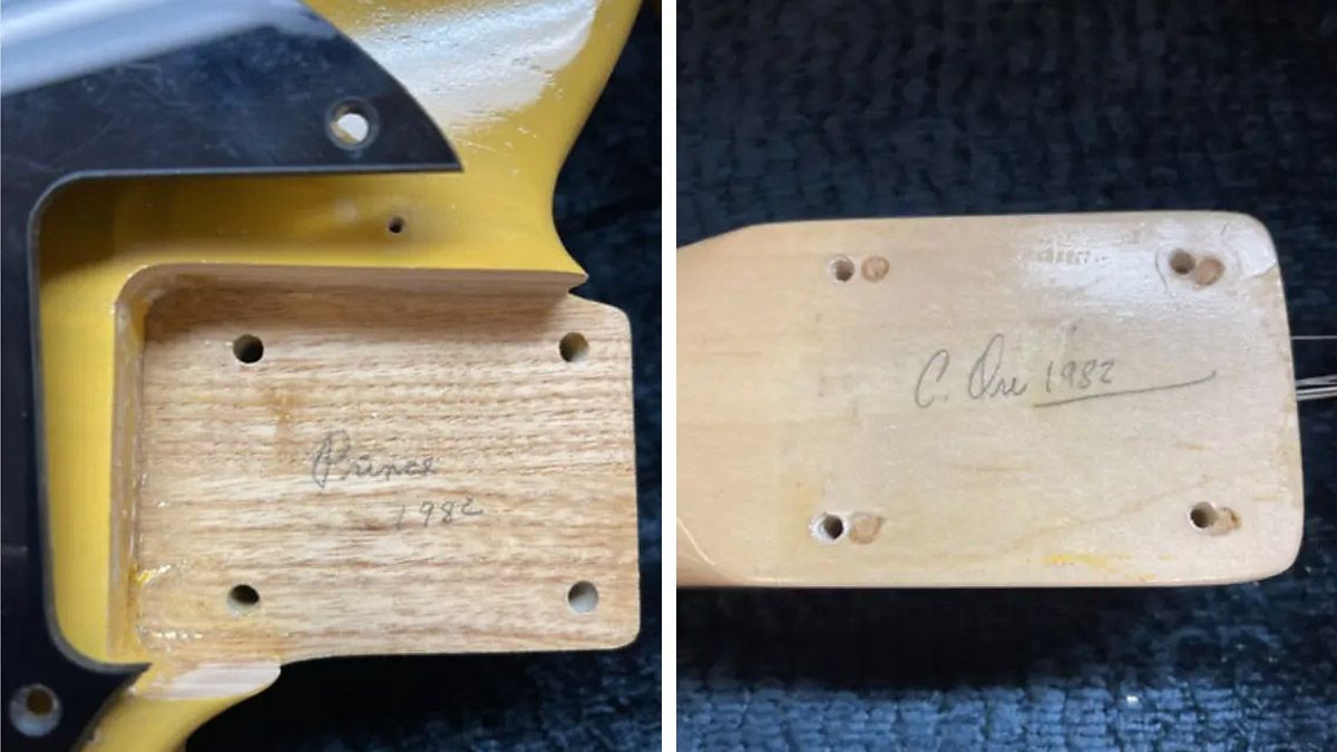 You can now buy Prince’s modded Telecaster Thinline as it goes up for ...