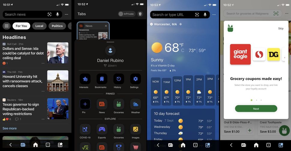 'Microsoft Start' is a new personalized news and interests feed that ...