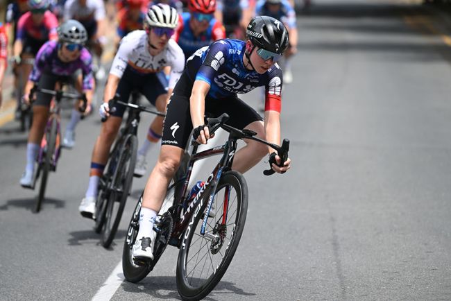 French Road Championships: Marie Le Net solos to road race victory from ...