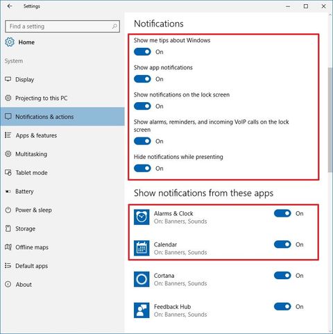 How to customize notifications on Windows 10 to make them less annoying ...
