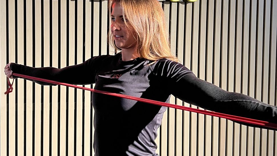 Resistance Band Shoulder Workout To Improve Your Posture | Coach