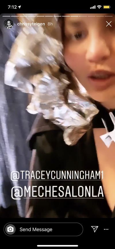 Chrissy Teigen's Major New Haircut and Color Looks Incredible | Marie ...