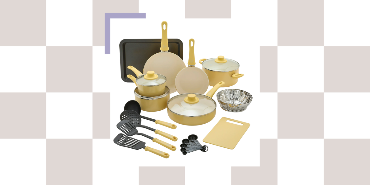 My Food Tastes Better With This Butter Yellow Cookware Set