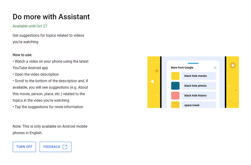 YouTube tests Google Assistant integration, try it now for a limited ...