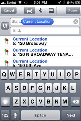 How to Get Turn-by-Turn Directions Using iOS 6's Maps App | iOS 6 ...