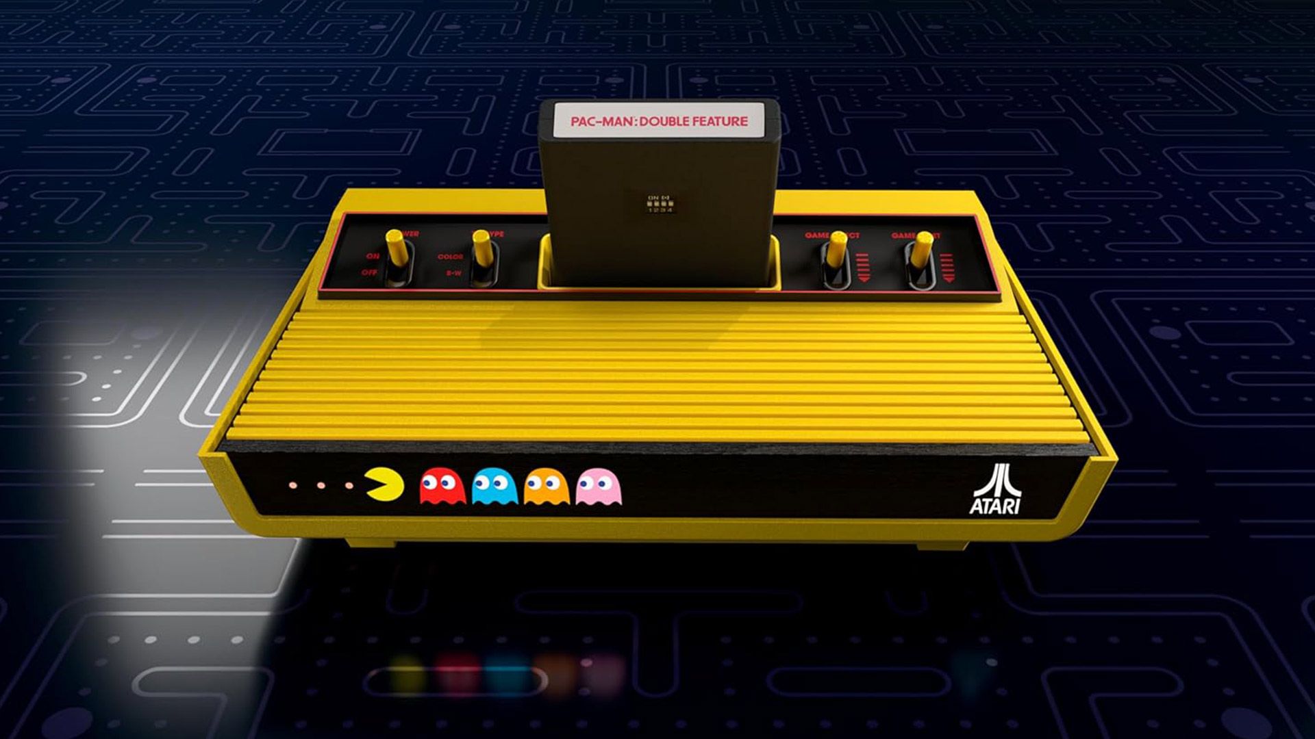 Atari 2600+ Pac-Man Edition released at $169 — bright yellow console ...