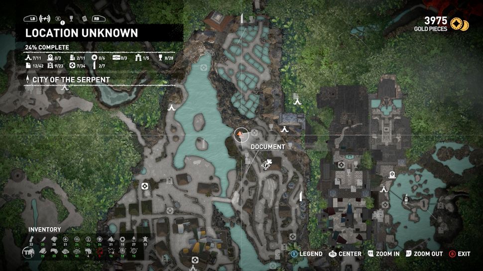 The Hidden City document locations - Complete Shadow of the Tomb Raider ...
