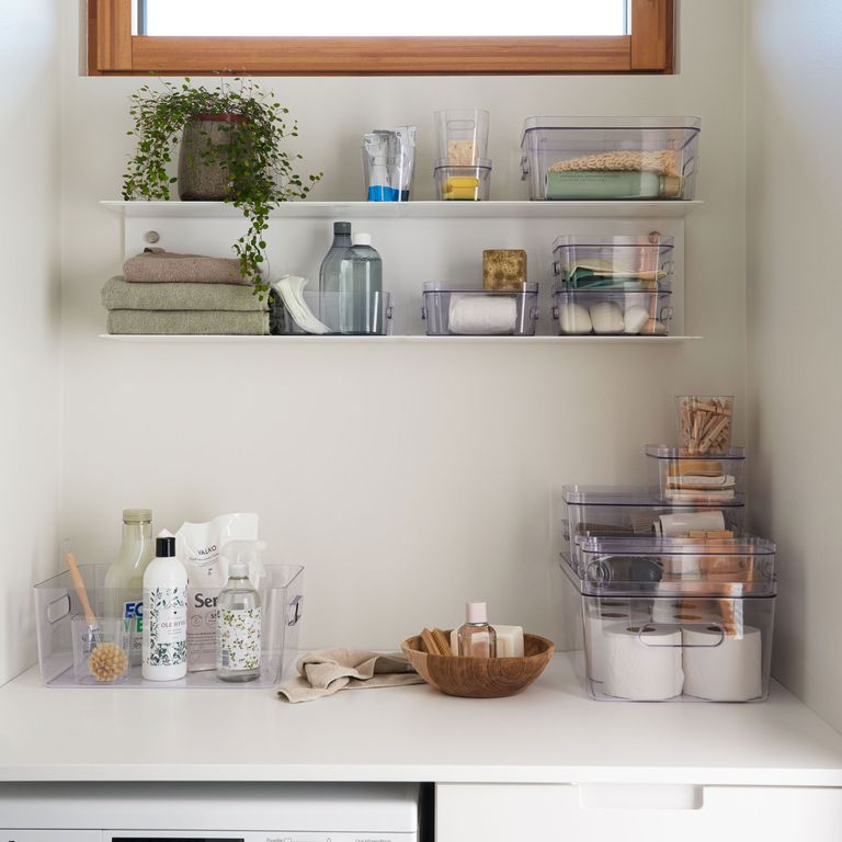 Cloakroom storage ideas to give you a clutter-free zone | Ideal Home