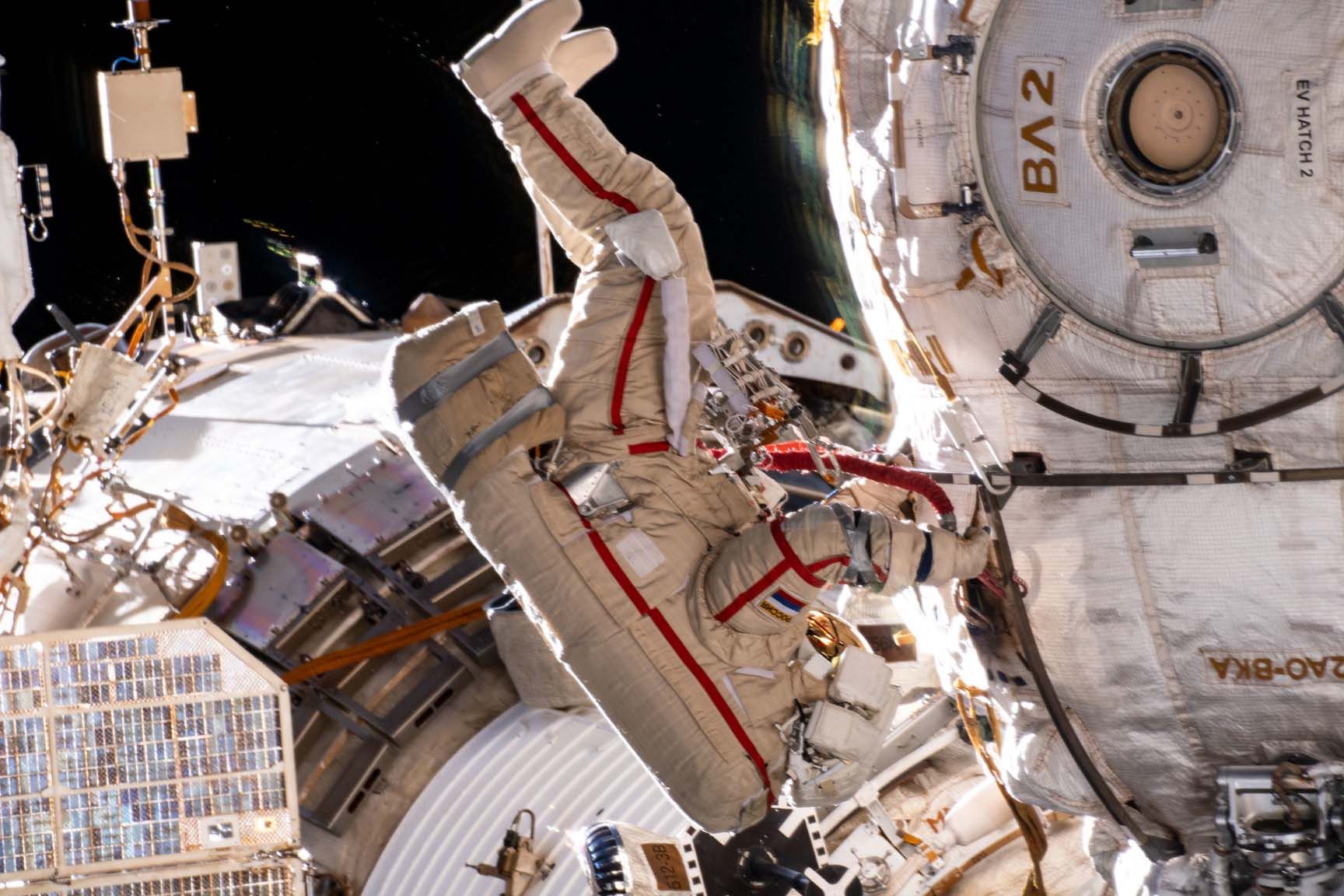 What does it take to do a spacewalk? Skill, courage, and being able to ...