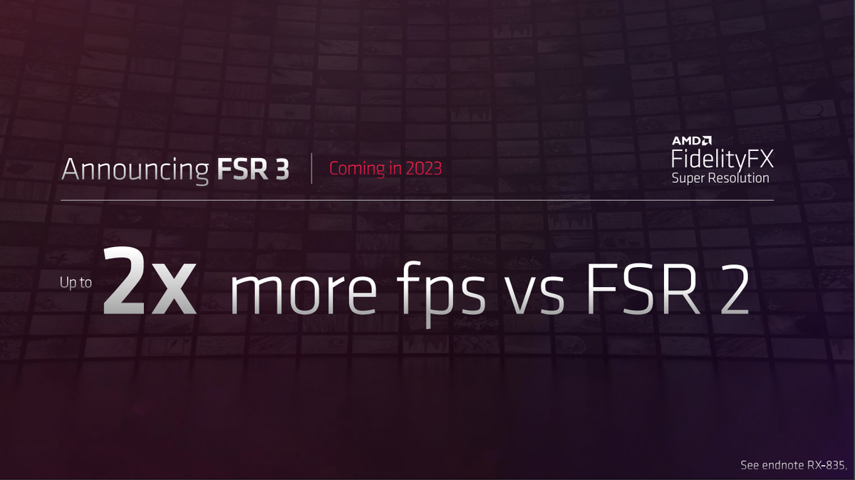 AMD teases FidelityFX Super Resolution 3 with up to 2x performance gain versus FSR 2 | PC Gamer