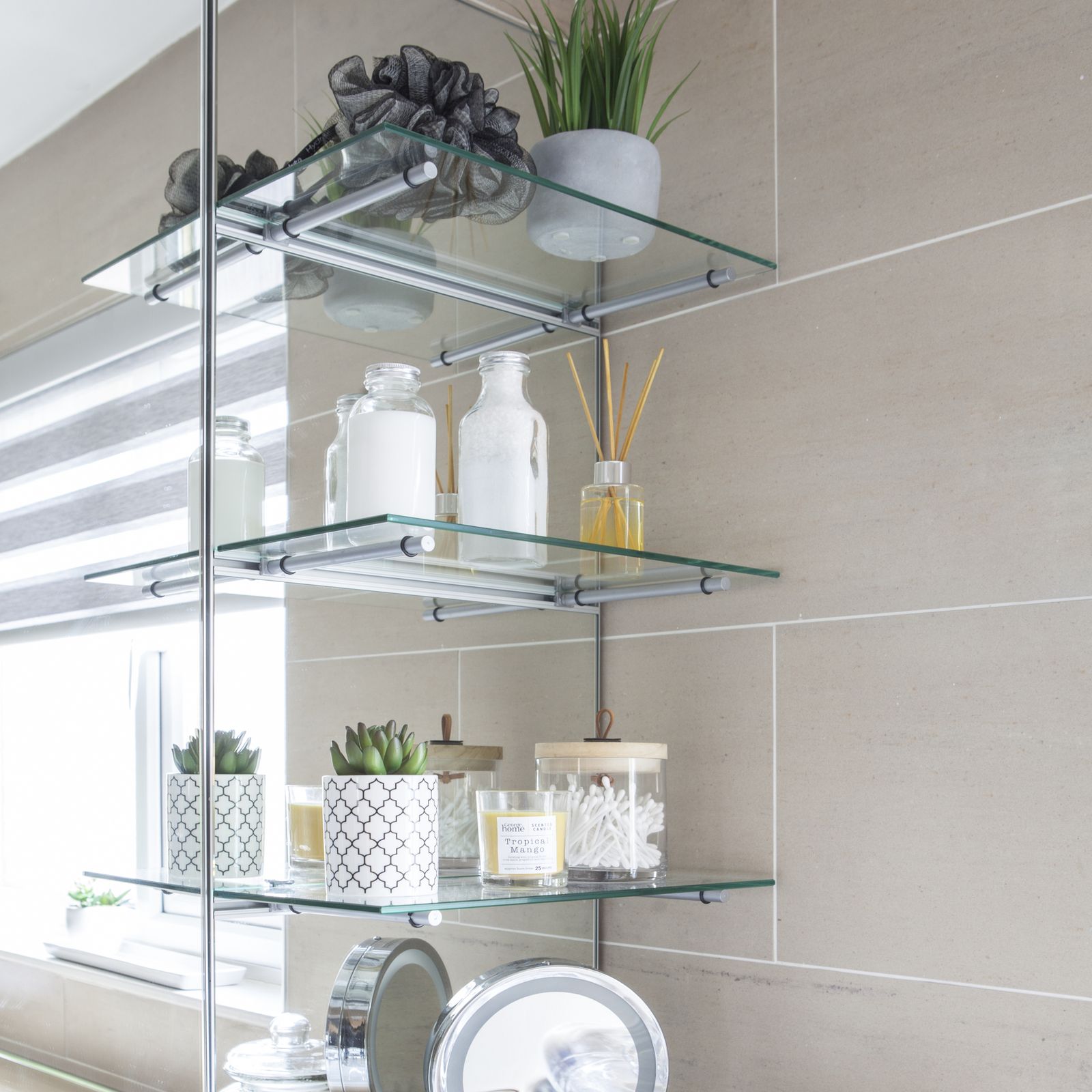 Bathroom shelving ideas for storage and style points | Ideal Home