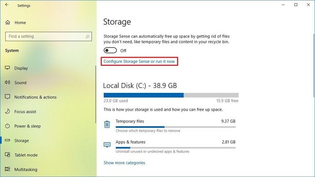How to reclaim space after upgrading to the Windows 10 November 2019 ...