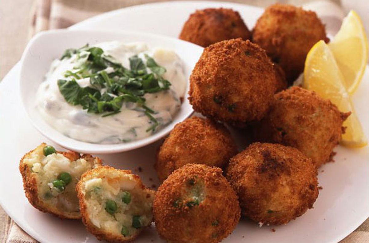 Cod and pea bites | British Recipes | GoodtoKnow